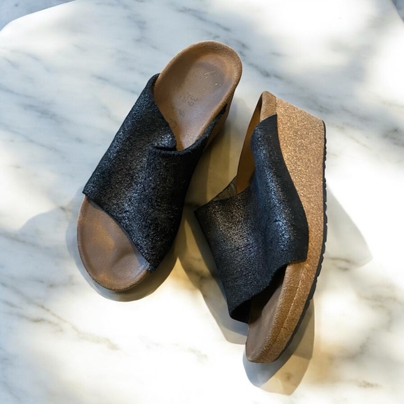 Papillio | Shoes | Papillo Birkenstock Namica Platform Wedges Washed ...